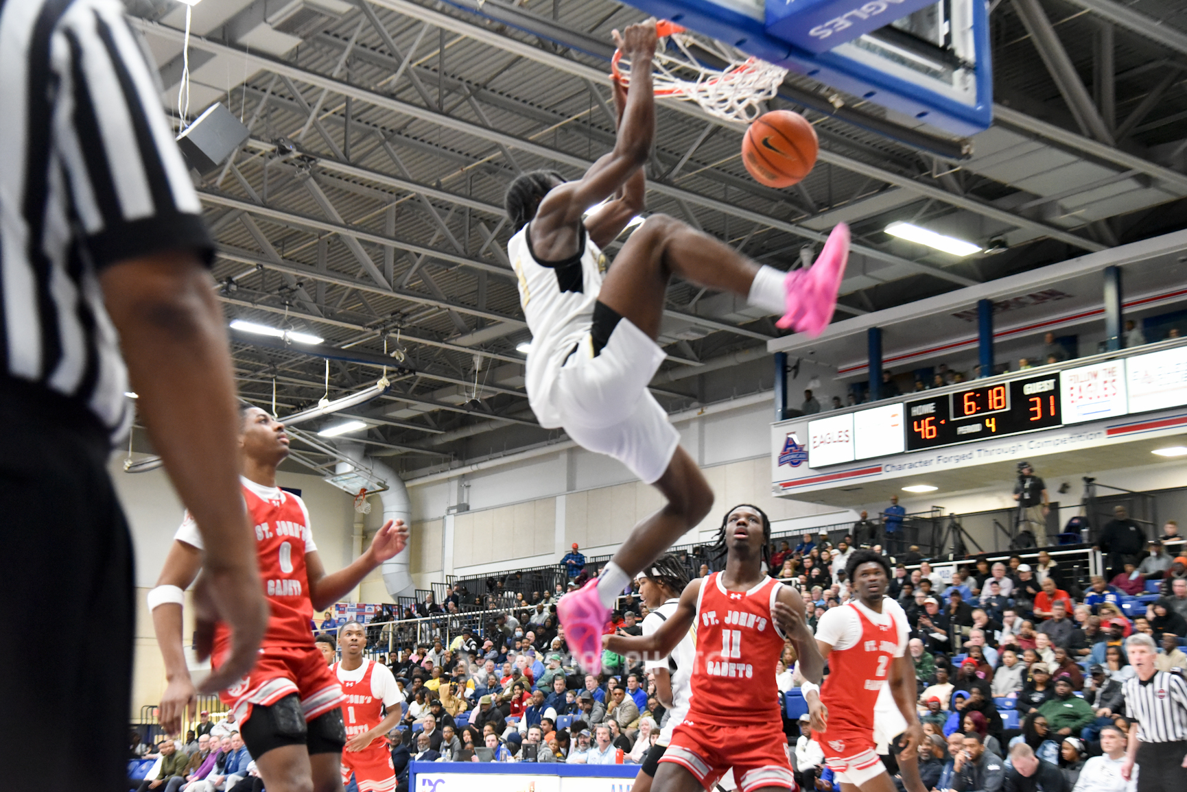 WCAC Boys Basketball Semifinal (Photos): Paul VI 57, St. John's 42 ...